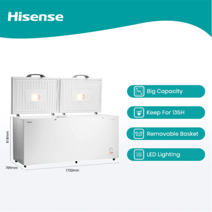 Buy Hisense 660 Liter Chest Freezer FC66DT4SA